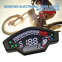 China Digital Motorcycle Speedometer Electronic Odometer Tachometer for AKT 200 Vort-X 200 Italika for sale