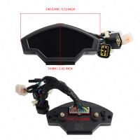 China Digital Motorcycle Speedometer Electronic Odometer Tachometer for AKT 200 Vort-X 200 Italika for sale