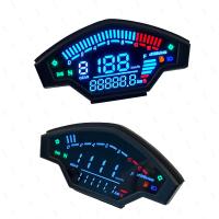 China Digital Motorcycle Speedometer Electronic Odometer Tachometer for AKT 200 Vort-X 200 Italika for sale