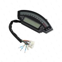 China Motorcycle LCD Digital Speedometer 14000 RPM Tachometer Odometer 6 Speed for Kawasaki ZX10R 2011-2016 for sale