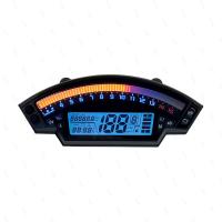 China Motorcycle LCD Digital Speedometer 14000 RPM Tachometer Odometer 6 Speed for Kawasaki ZX10R 2011-2016 for sale