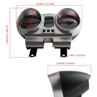 China Retro Analog Motorcycle Speedometer Tachometer Odometer Gauge for Honda CBX250 for sale