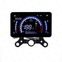 China Motorcycle LCD Digital Instrument Panel Speedometer Tachometer Gear Indicator for Honda EX5 Dream EX5 Ipowed for sale