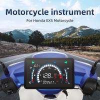 China Motorcycle LCD Digital Instrument Panel Speedometer Tachometer Gear Indicator for Honda EX5 Dream EX5 Ipowed for sale