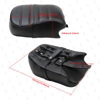China Motorcycle Rear Passenger Seat Cushion Black Seat Pad for Harley Sportster Iron 883 XL883N 2016-2023 for sale