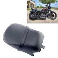 China Motorcycle Rear Passenger Seat Cushion Black Seat Pad for Harley Sportster Iron 883 XL883N 2016-2023 for sale