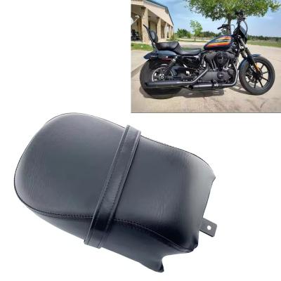 China Motorcycle Rear Passenger Seat Cushion Black Seat Pad for Harley Sportster Iron 883 XL883N 2016-2023 for sale
