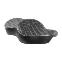 China Large One-Piece Motorcycle Seat Cushion Harley Davidson XL883N XL1200N 2004-2018 Comfort Leather Saddle for sale