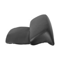 China Black Synthetic Leather Motorcycle Backrest Chopped Razor Pack for Harley Tour Pak Road King Glide 2014-2023 for sale