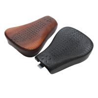 China Motorcycle Front Solo Driver Seat Brown Cushion Replacement for Harley Sportster Forty Eight XL1200 883 72 48 for sale