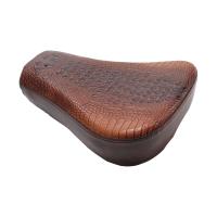 China Motorcycle Front Solo Driver Seat Brown Cushion Replacement for Harley Sportster Forty Eight XL1200 883 72 48 for sale
