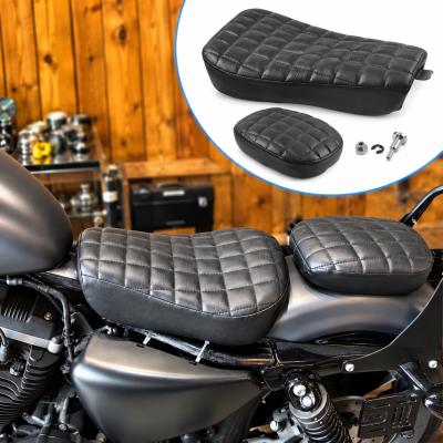 China Motorcycle Front Solo Driver Seat Cushion Replacement for Harley Sportster Forty Eight XL1200 883 72 48 for sale