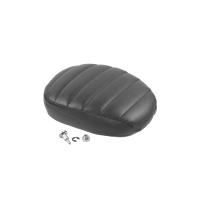China Harley Sportster Forty Eight XL1200 883 72 48 Motorcycle Rear Passenger Seat Cushion Horizontal Ribbed Pillion Pad for sale