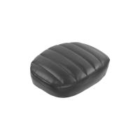 China Harley Sportster Forty Eight XL1200 883 72 48 Motorcycle Rear Passenger Seat Cushion Horizontal Ribbed Pillion Pad for sale