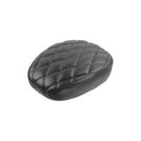 China Harley Sportster Forty Eight XL1200 883 72 48 Motorcycle Rear Passenger Seat Cushion Diamond Quilted Pillion Pad for sale