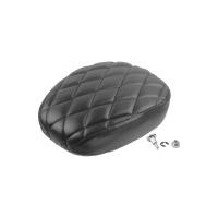 China Harley Sportster Forty Eight XL1200 883 72 48 Motorcycle Rear Passenger Seat Cushion Diamond Quilted Pillion Pad for sale