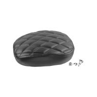 China Harley Sportster Forty Eight XL1200 883 72 48 Motorcycle Rear Passenger Seat Cushion Diamond Quilted Pillion Pad for sale