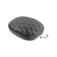 China Harley Sportster Forty Eight XL1200 883 72 48 Motorcycle Rear Passenger Seat Cushion Diamond Quilted Pillion Pad for sale