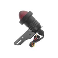 China 12V LED Motorcycle Brake Tail Light Honda Bobber Harley Sportster Custom Cruiser with License Plate Bracket for sale