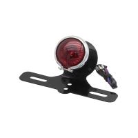 China LED Motorcycle Tail Light Rear Brake Light Turn Signal Harley Sportster Honda Bobber Chopper with License Plate Bracket for sale
