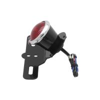 China LED Motorcycle Tail Light Rear Brake Light Turn Signal Harley Sportster Honda Bobber Chopper with License Plate Bracket for sale