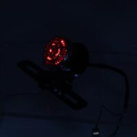 China LED Motorcycle Tail Light Rear Brake Light Cover ozhap Harley Sportster Honda Bobber Chopper with License Plate Bracket for sale