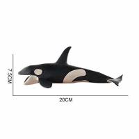 China Sea Animal Figures Model Killer Whales Kid Party Favors Toys Figurine Model Educational Decoration Toy for Kid Children for sale