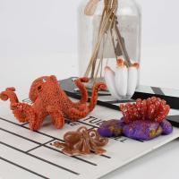China v4 PCS Sea Marine Animal Figures Ocean Creatures Action Models Life Cycle Octopus Figure for sale
