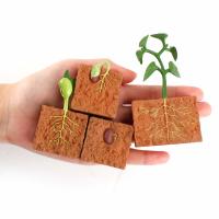 China 4 PCS Farm Plant Life Cycle Model Figure Cake Toppers Learning Development Toys For Boys Girls Kids for sale