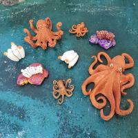China Squid Octopus Life Cycle Figure Model Toy For Boys Girls Kids for sale