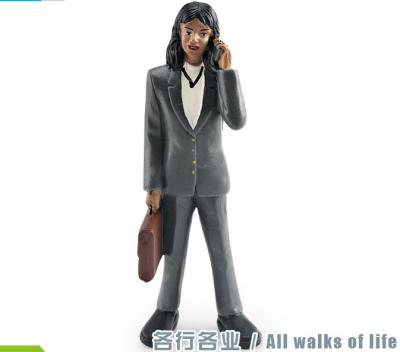 China People at Work Model Toy Lawyeress Figure Pretend Professionals Figurines Career Figures  Toys for Boys Girls Kids for sale