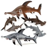 China 6 PCS Shark Model Toy Desktop Decoration Collection Party Favors Toys for Boys Girls Kids for sale