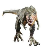 China Realistic Dinosaur Figure Set Green Tyrannosaurus Figures For Imaginative for sale