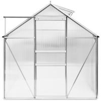China Not Coated Frame Finishing 6ft X 8ft Large Garden Greenhouse for Outdoor Gardening for sale