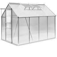 China Not Coated Frame Finishing 6ft X 8ft Large Garden Greenhouse for Outdoor Gardening for sale