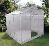 China Not Coated Frame Finishing 6ft X 8ft Large Garden Greenhouse for Outdoor Gardening for sale
