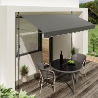 China QF-CW Adjustable Height Awnings for Sun Protection 150/250/300 cm Wide 300*120cm for sale