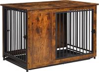 China Double Doors Eco-friendly Wooden Dog Crate A Functional and Eco-conscious Choice for sale