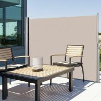 China Patio Awnings Privacy Screen Shade Terrace Panel Retractable Side Auvent Lateral Escamotable for sale