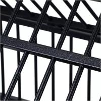 China Black 38 Inch Heavy Duty Pet Cage for Large and Medium-Sized Dogs Stylish Design for sale
