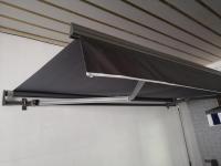 China Sail Material Polyester Retractable Awning for Patio Balcony UV Water-Resistant Cover for sale