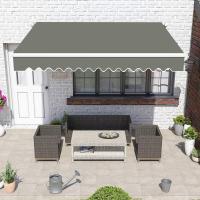 China Versatile and Durable 250*200CM Extendable Manual Retractable Awning QF-01KD for sale