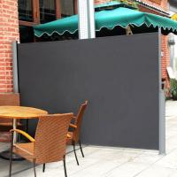 China Extendable Aluminum Patio Side Screen Awning for Garden Privacy Divider 300CM Length for sale