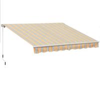 China Anti-UV  Shade Caravan with Commercial Balcony Awnings and Door Shades for sale