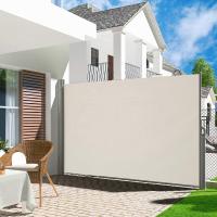 China Aluminum Pole Side Awning Retractable Folding Screen for Patio/Terrace/Backyard Privacy for sale