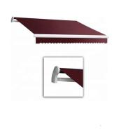 China Anti-UV  Shade Caravan with Commercial Balcony Awnings and Door Shades for sale