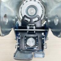 China 6 Inch Caster Wheels , Heavy Duty Swivel Casters With Double Lock Brake for sale