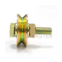 China 2 Inch Steel V Groove Gate Wheels , Rolling Gate Track Wheel 48mm for sale