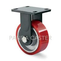 China Extra Heavy Duty Casters Wheels Tread Iron Core Wheel Swivel Caster 2000kg for sale