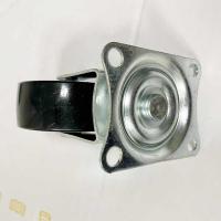 China Black 50mm Caster Wheel 2 Inch Light Duty Top Plate Swivel Casters for sale